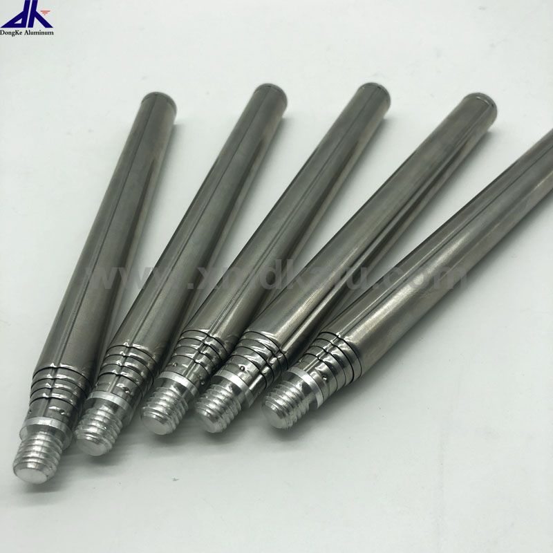 Two slots strong Stainless steel telescopic extension rod with male thread