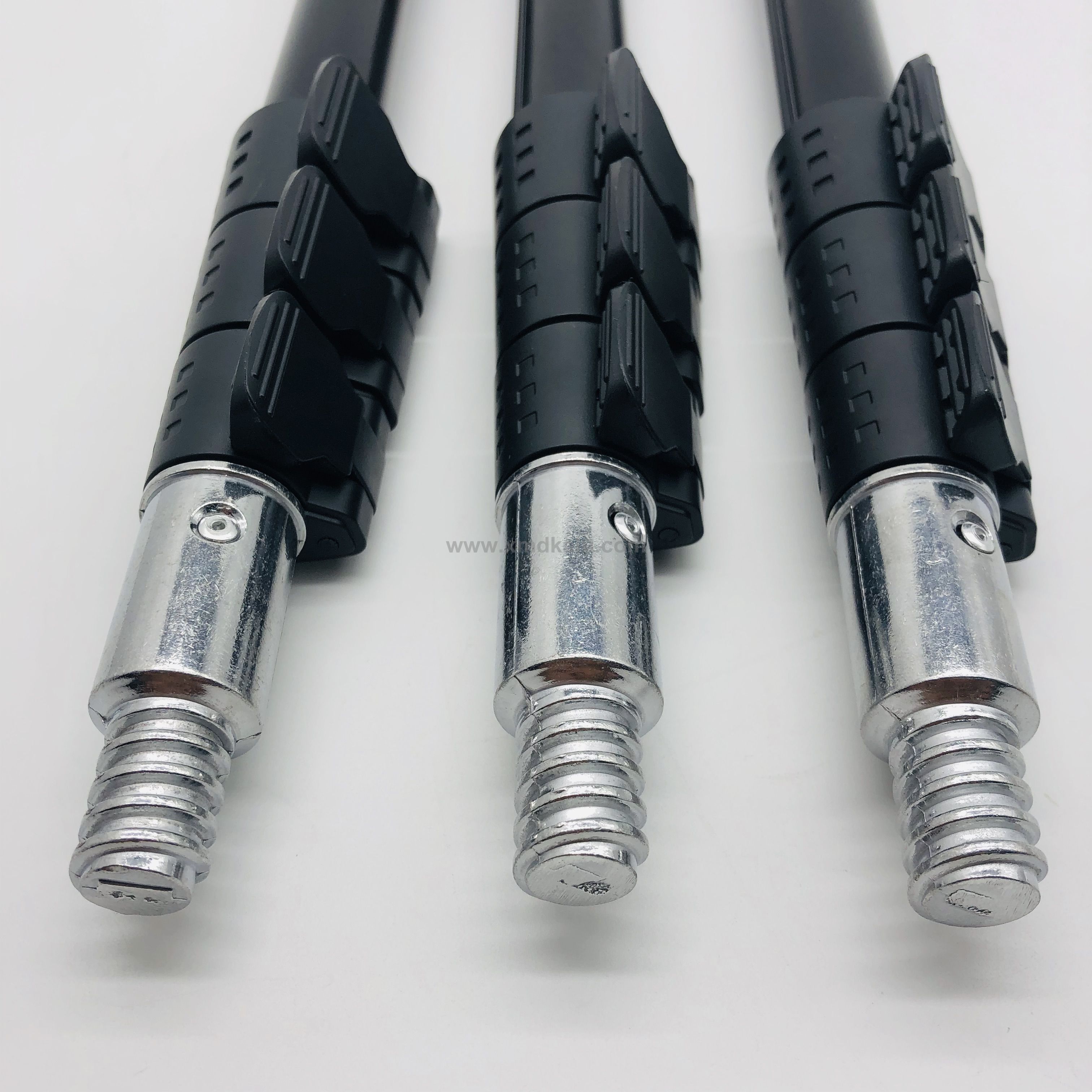 aluminum telescopic pole with america thread connector for cleaning