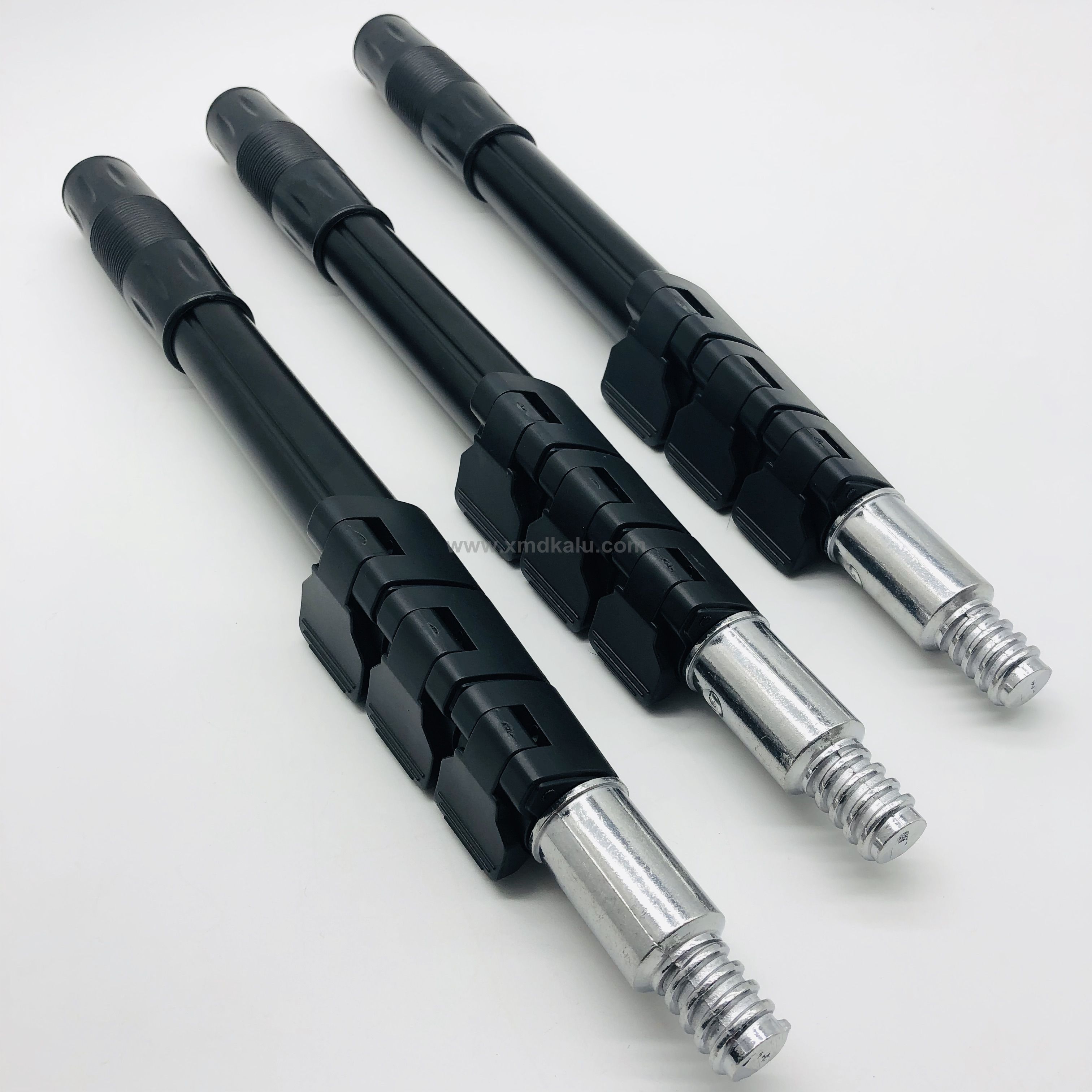 aluminum telescopic pole with america thread connector for cleaning