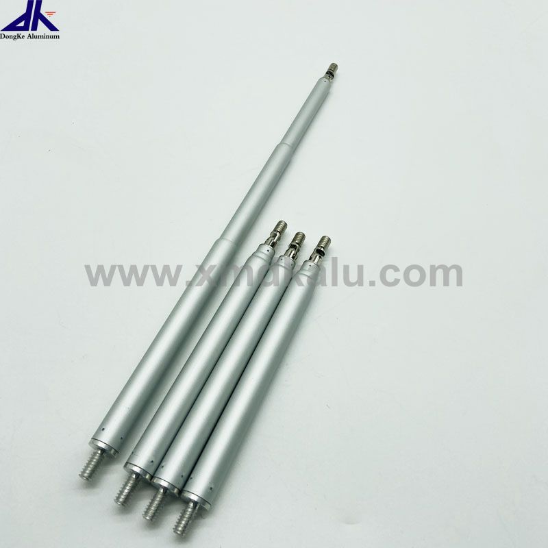 customized 5 sections Aluminum telescopic pole with internal Friction ...