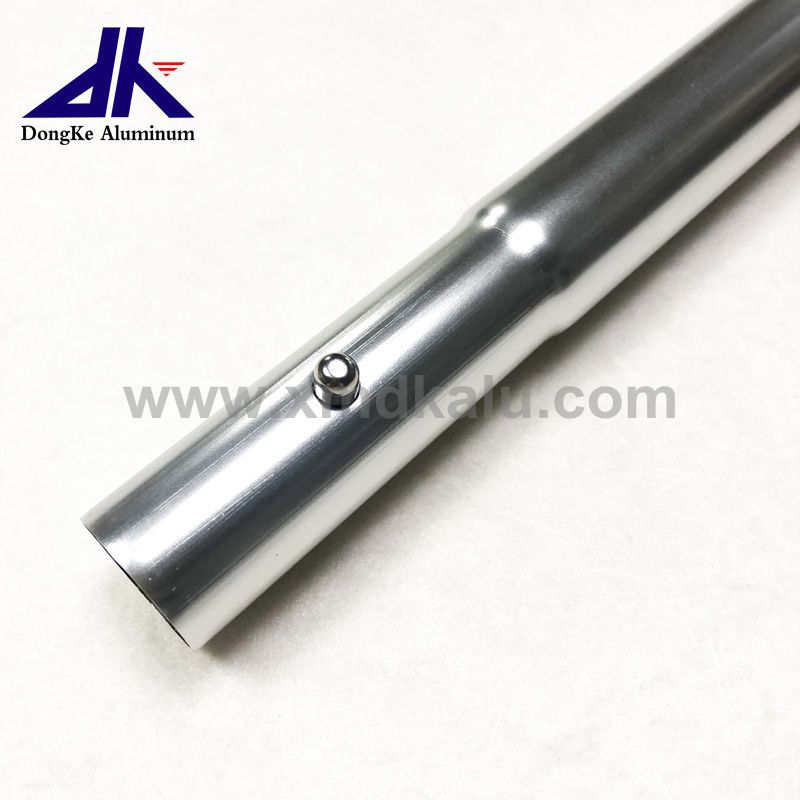 6063 T5 Anodized Aluminum Swaging Tube with spring button