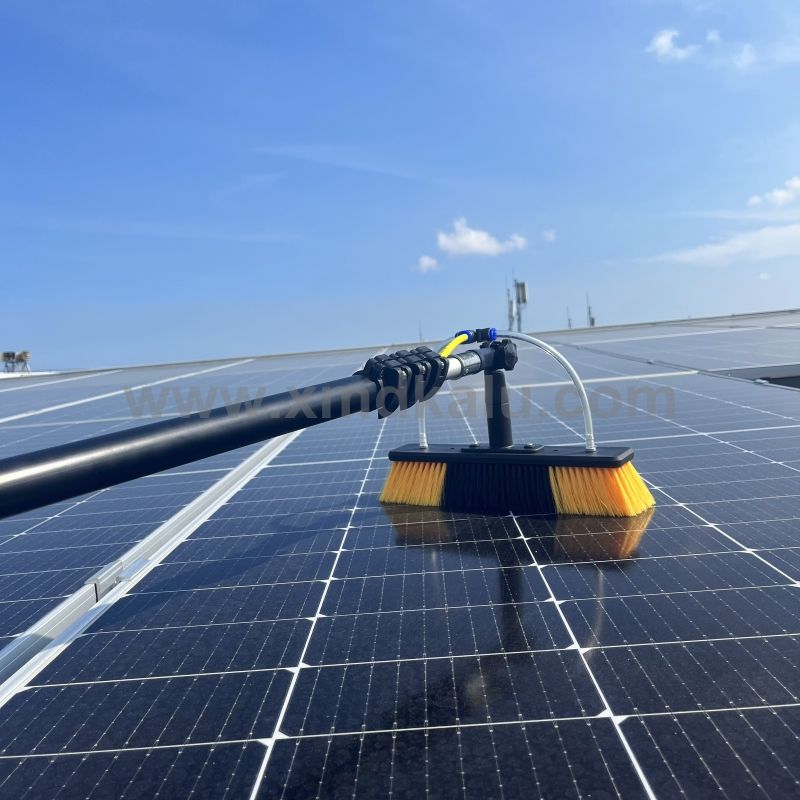 18ft window cleaning system with brush telescopic water fed pole for ...