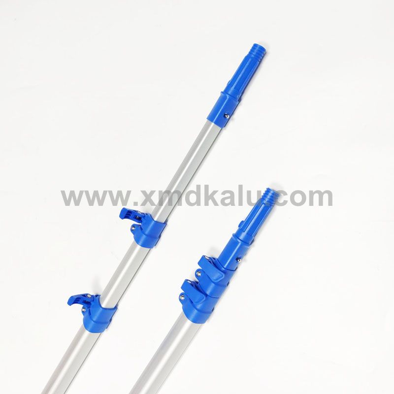 New style flip lock aluminum telescopic adjustable pole locking ...
