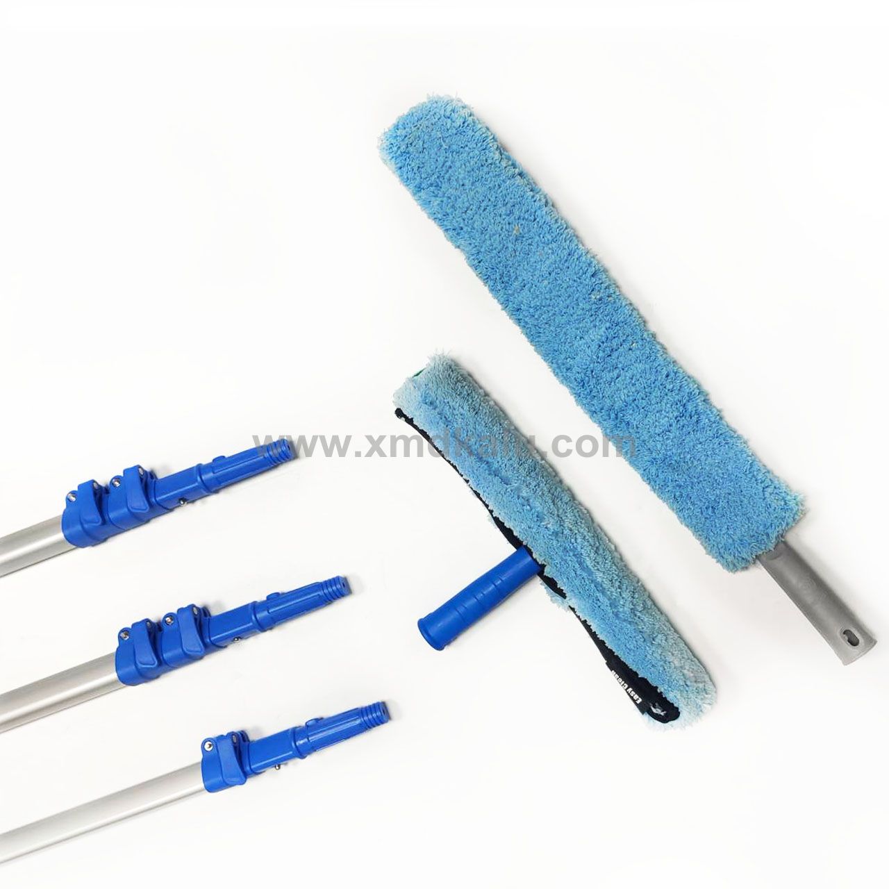 New style flip lock aluminum telescopic adjustable pole locking ...